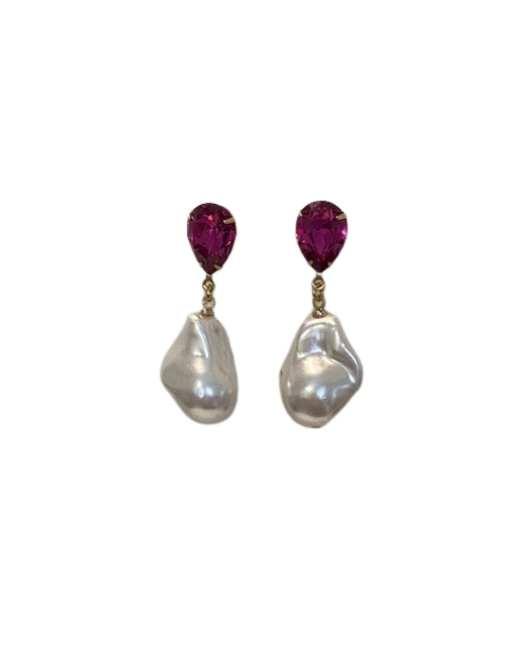 Fuchsia Pearl Drops | Paula Hall